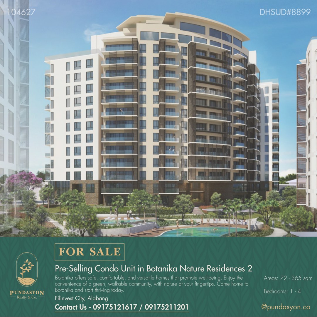 Pre-selling Condo Unit in Botanika Nature Residences 2 on Carousell