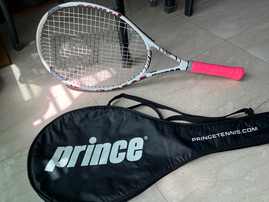 Prince Mach Ti Tennis Racket, Sports Equipment, Sports & Games, Racket ...