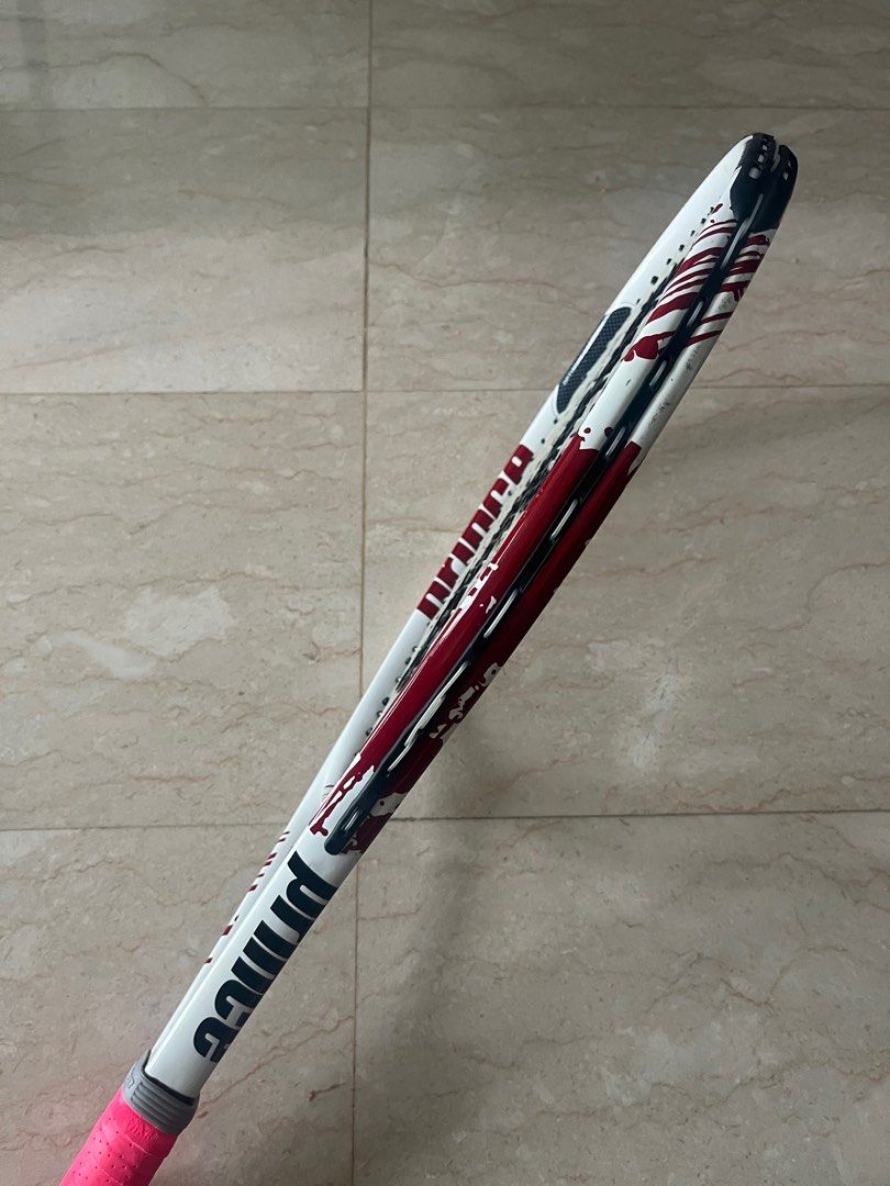 Prince Mach Ti Tennis Racket, Sports Equipment, Sports & Games, Racket ...