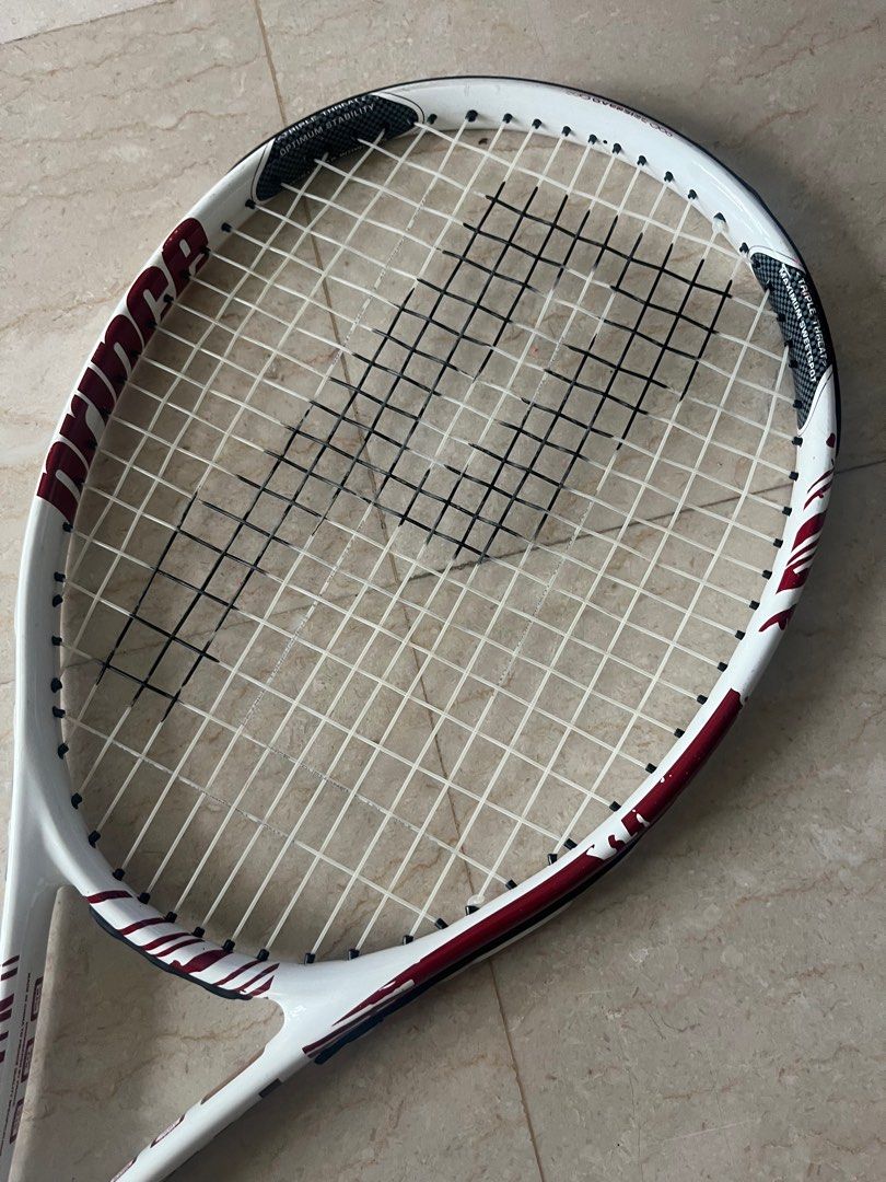 Prince Mach Ti Tennis Racket, Sports Equipment, Sports & Games, Racket ...