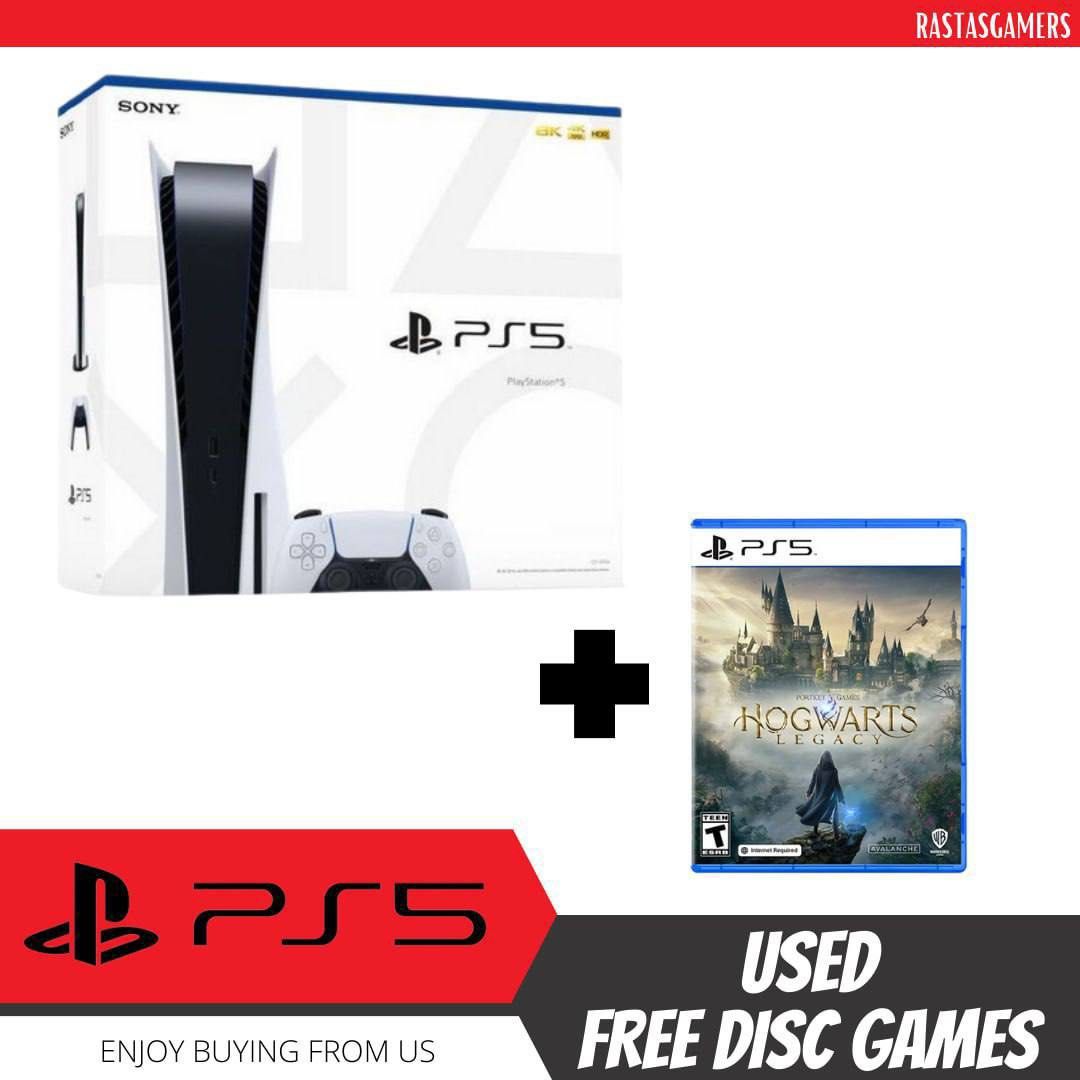 Ps5 disc free Hogwarts legacy, Video Gaming, Video Game Consoles ...