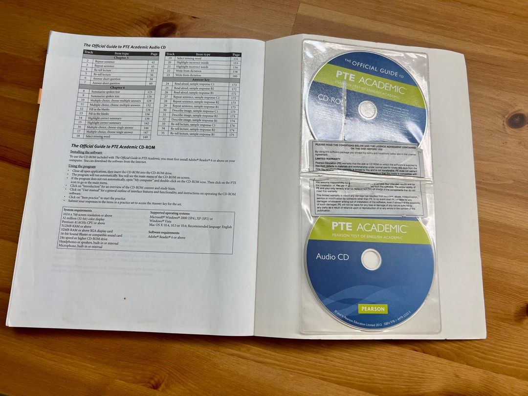 PTE Academic Pearson test of English Academic, 興趣及遊戲, 書本 & 文具, 教科書 ...
