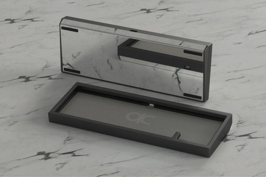 QwertyKeys QK65 Grey Mirror | 65% Mechanical Keyboard, Computers & Tech ...