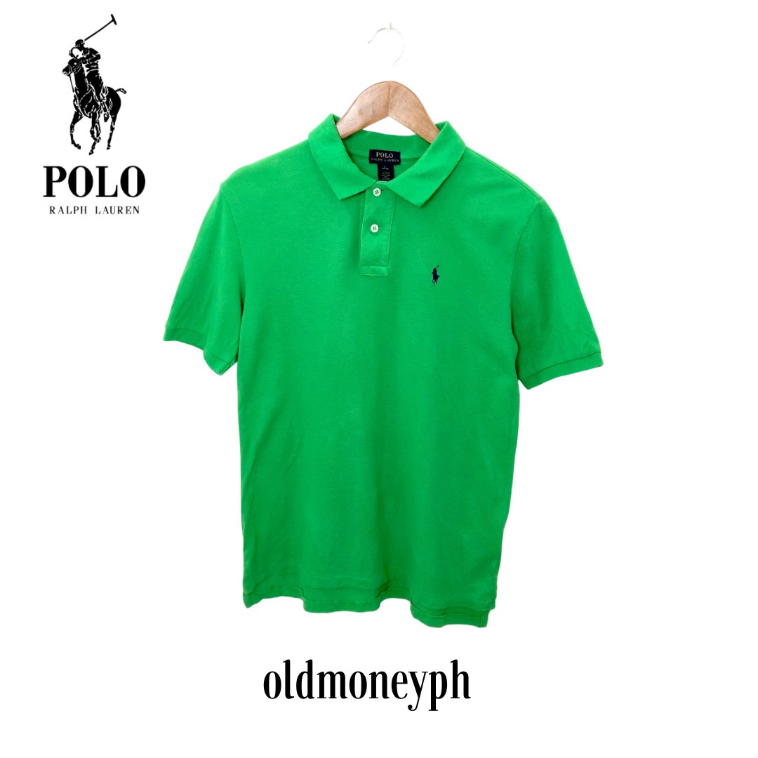 Ralph Lauren Lime Green Polo Shirt on Carousell