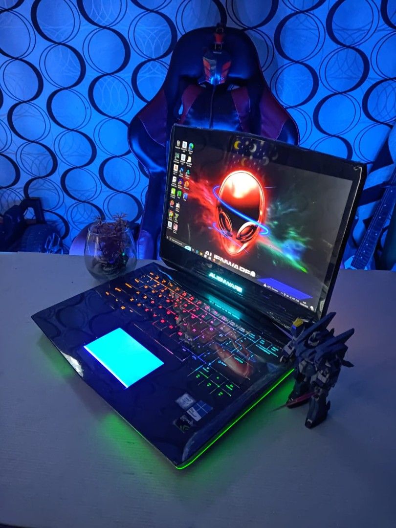 [RAM 16GB] Laptop Gaming Desain Alienware 14-A11 Core i7-4700 SSD+HDD ...
