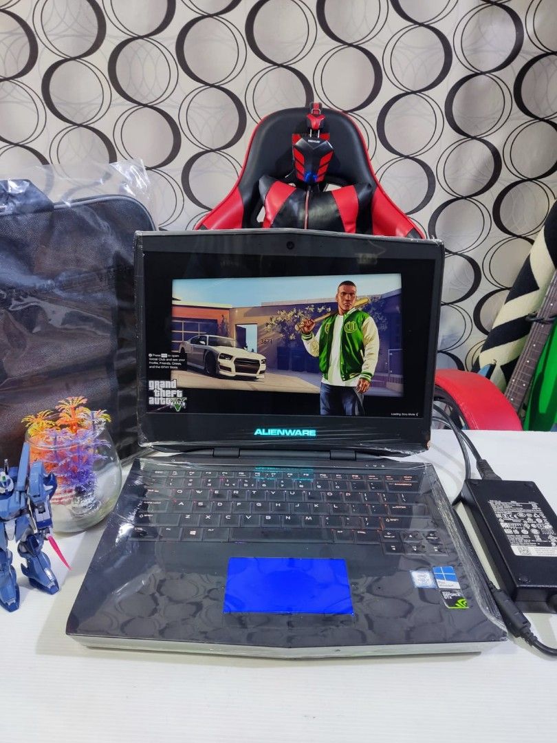 [RAM 16GB] Laptop Gaming Desain Alienware 14-A11 Core i7-4700 SSD+HDD ...