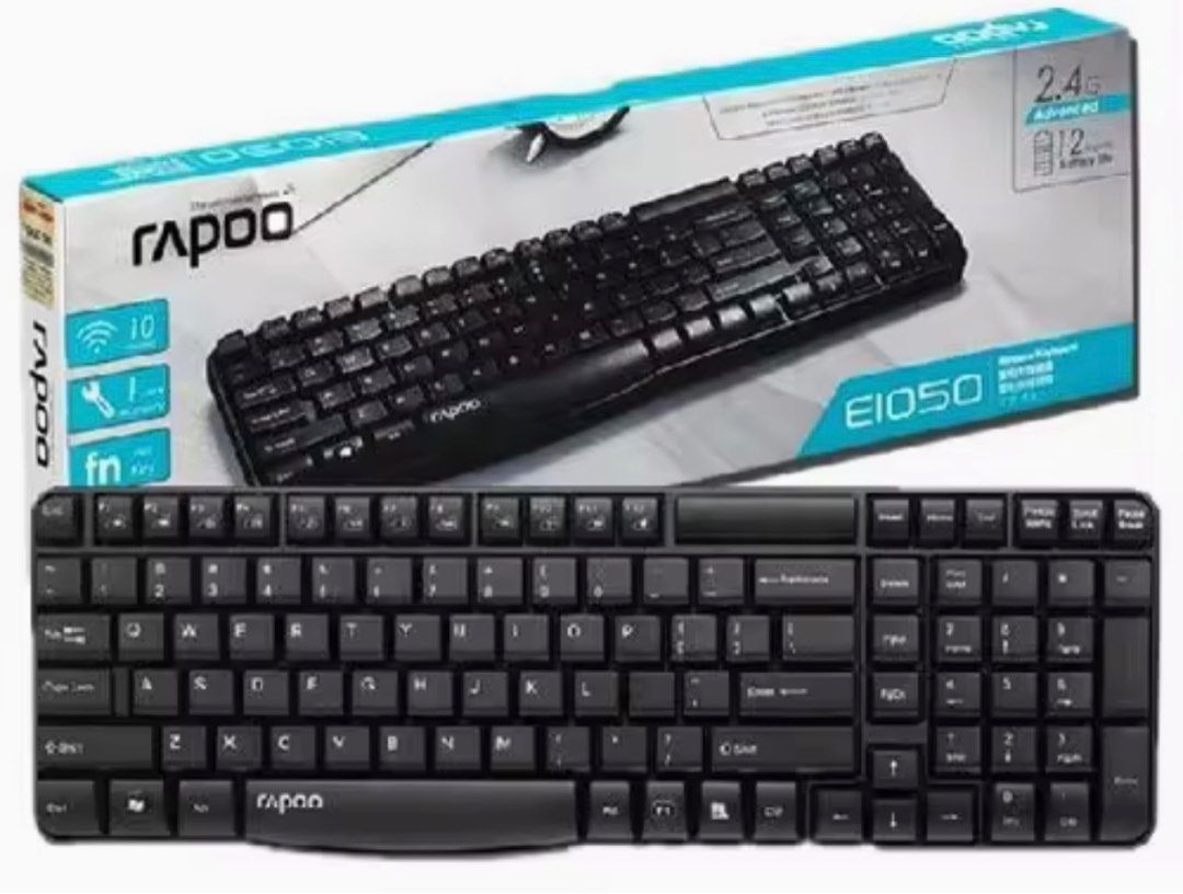 RAPPO wireless Keyboard, Computers & Tech, Parts & Accessories ...