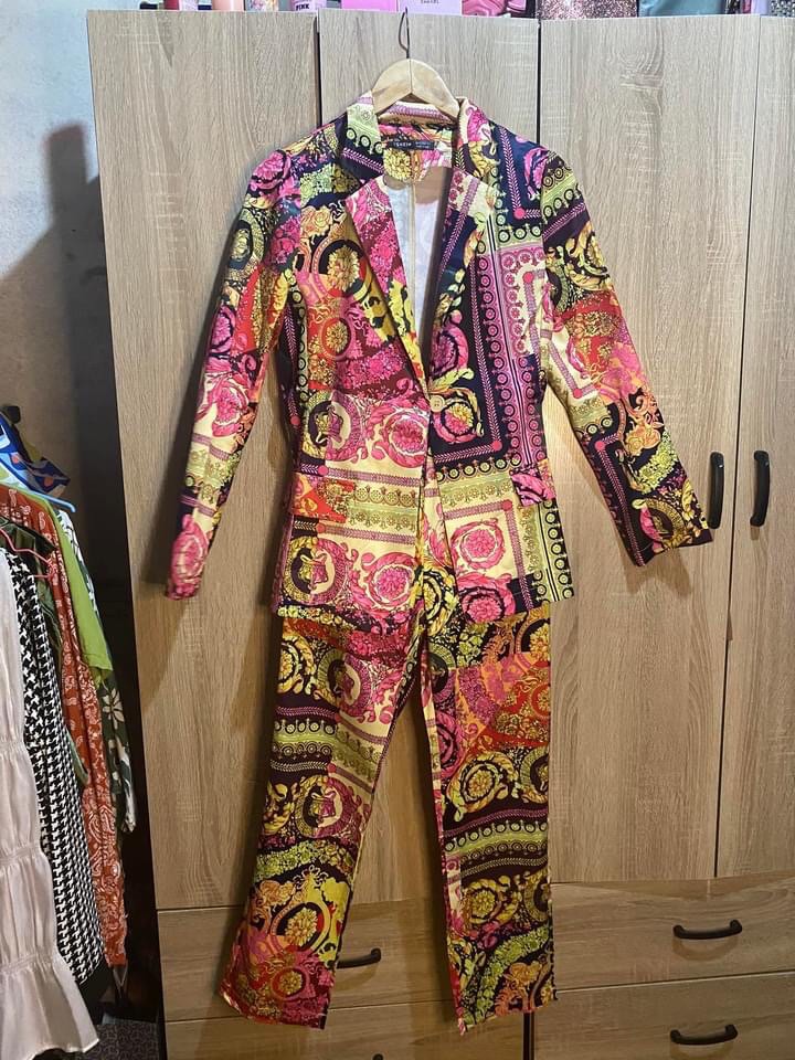 Rare Formal Coordinates Blazer And Pants Set Womens Fashion Dresses And Sets Sets Or