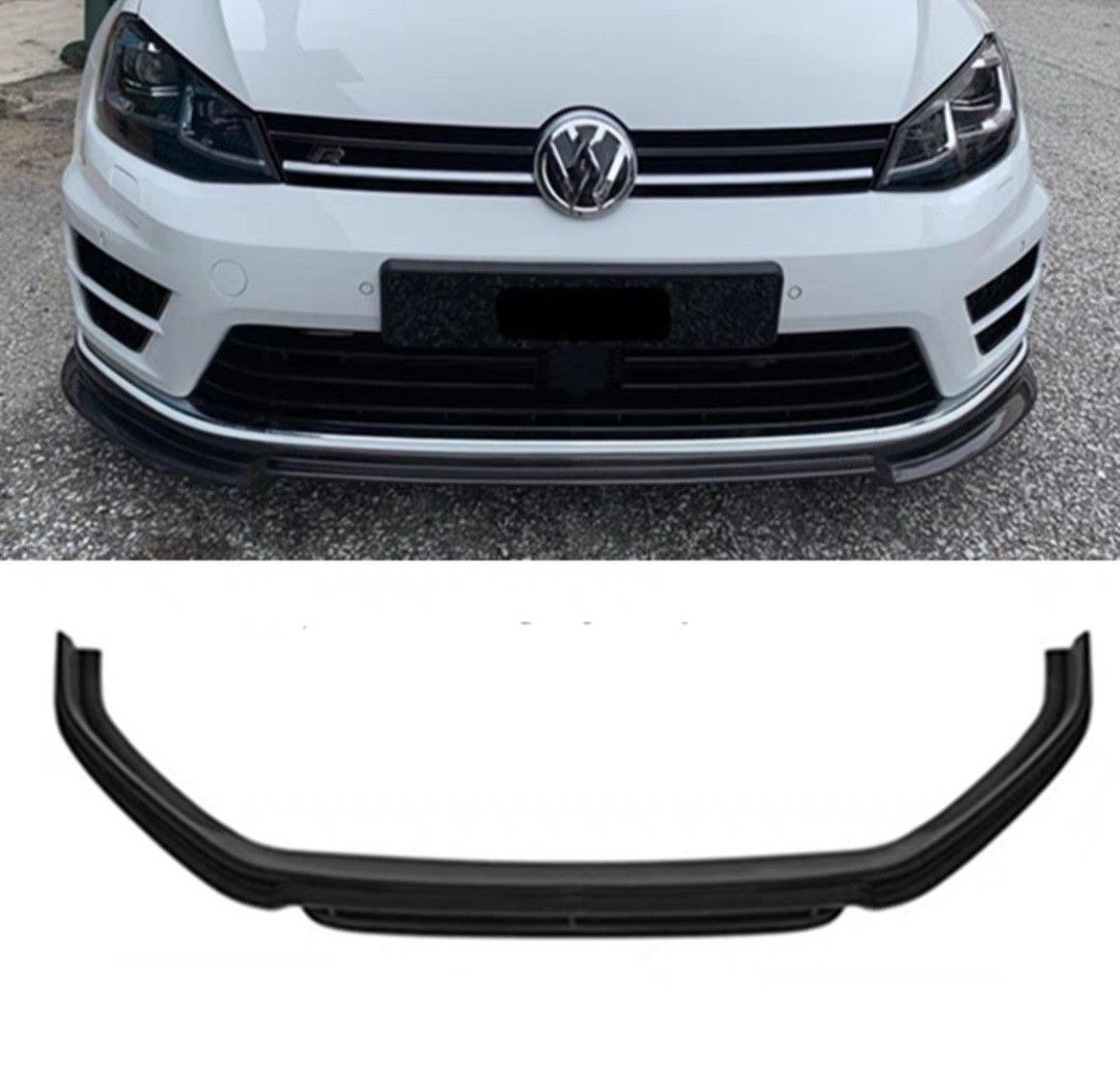 Revozport Style Front Lip MK7 GTI R MK7.5 R RLine, Car Accessories ...
