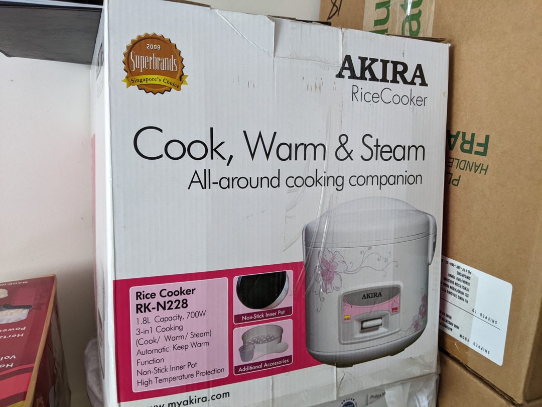 Rice Cooker - Akira, TV & Home Appliances, Kitchen Appliances, Cookers ...