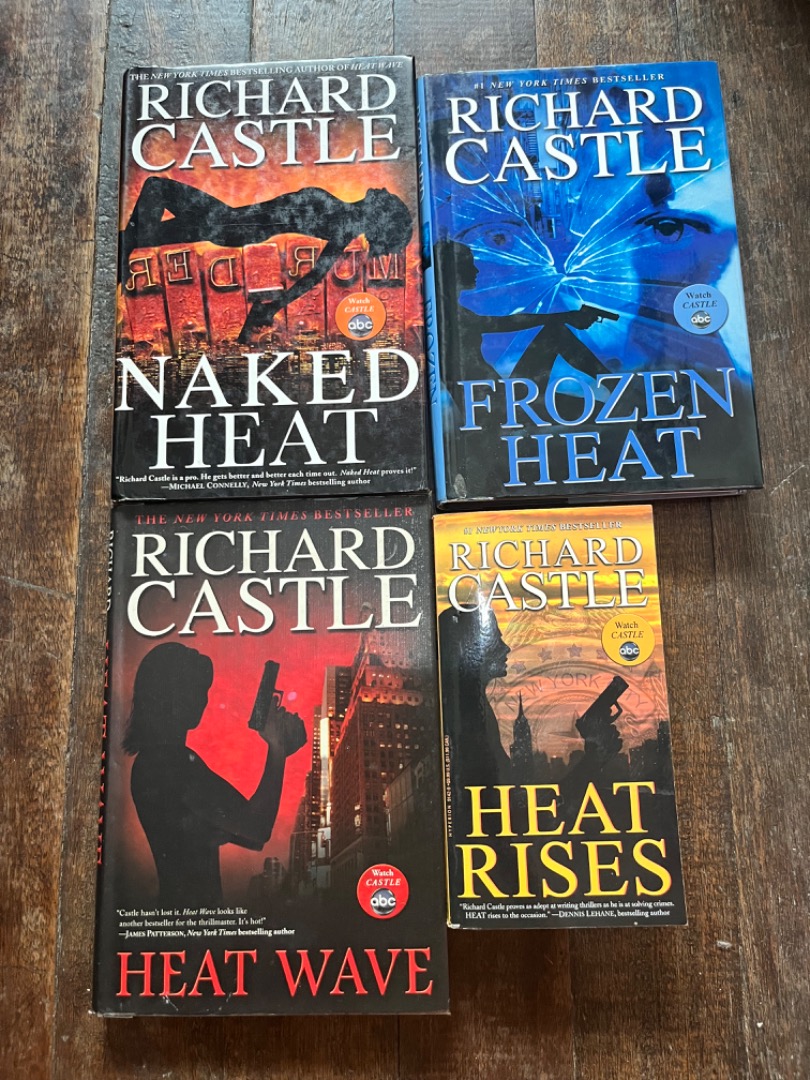 Richard Castle books bundle, Hobbies & Toys, Books & Magazines, Fiction ...