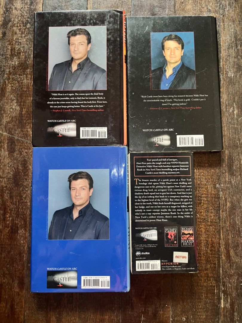 Richard Castle books bundle, Hobbies & Toys, Books & Magazines, Fiction ...
