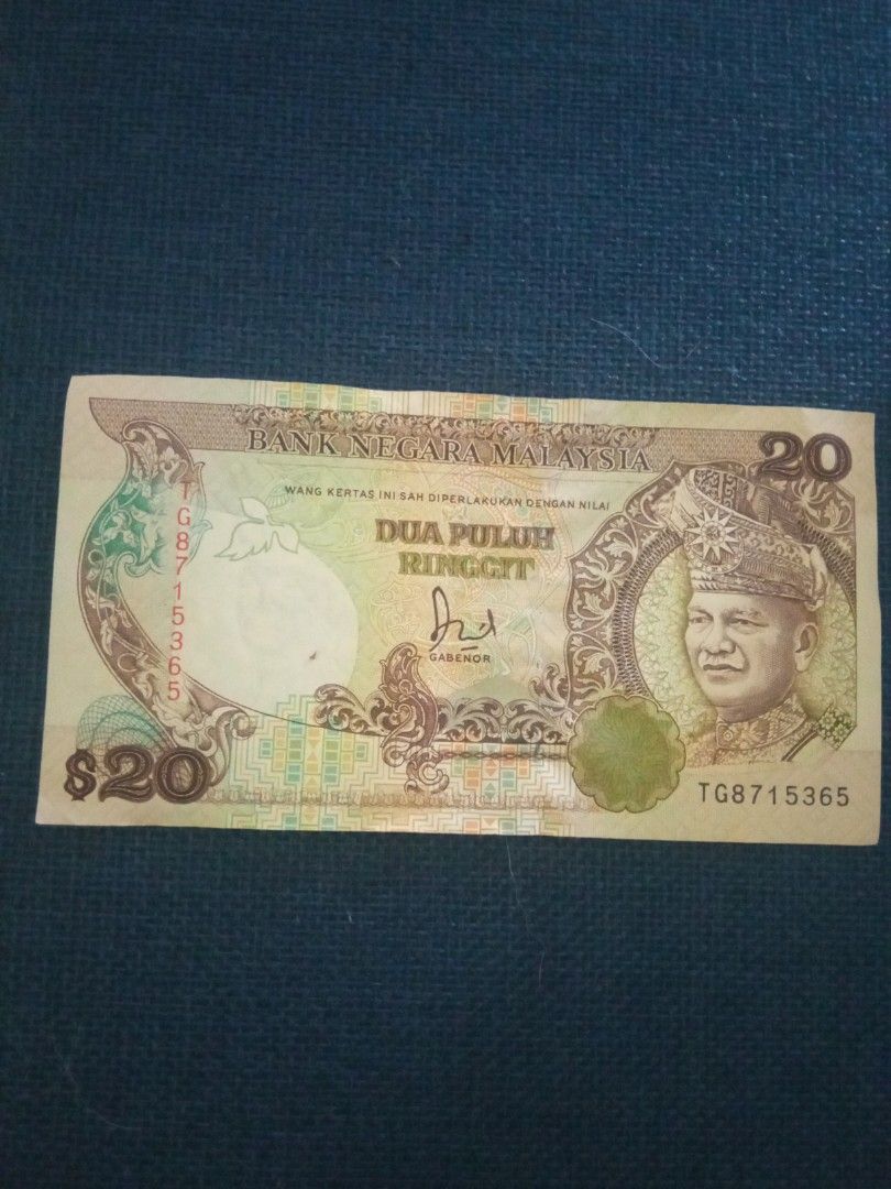 RM 20 old notes, Hobbies & Toys, Collectibles & Memorabilia, Currency ...