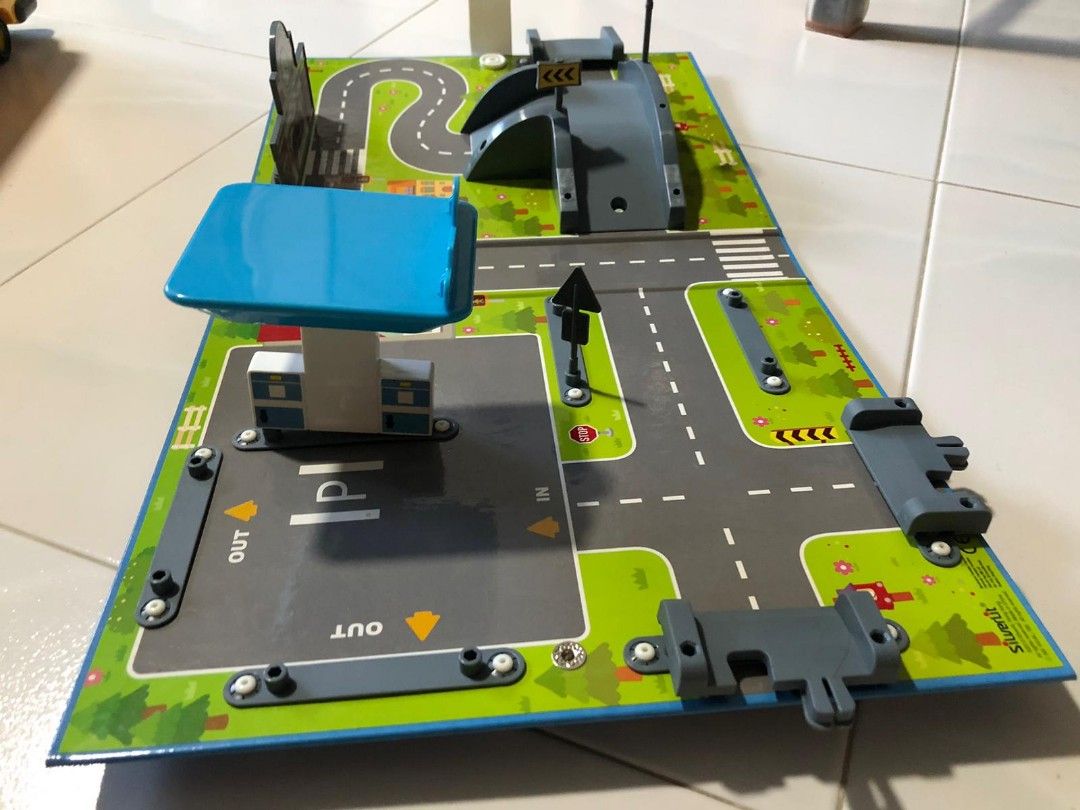 Robocar Poli Brooms Town Mat, Hobbies & Toys, Toys & Games on Carousell