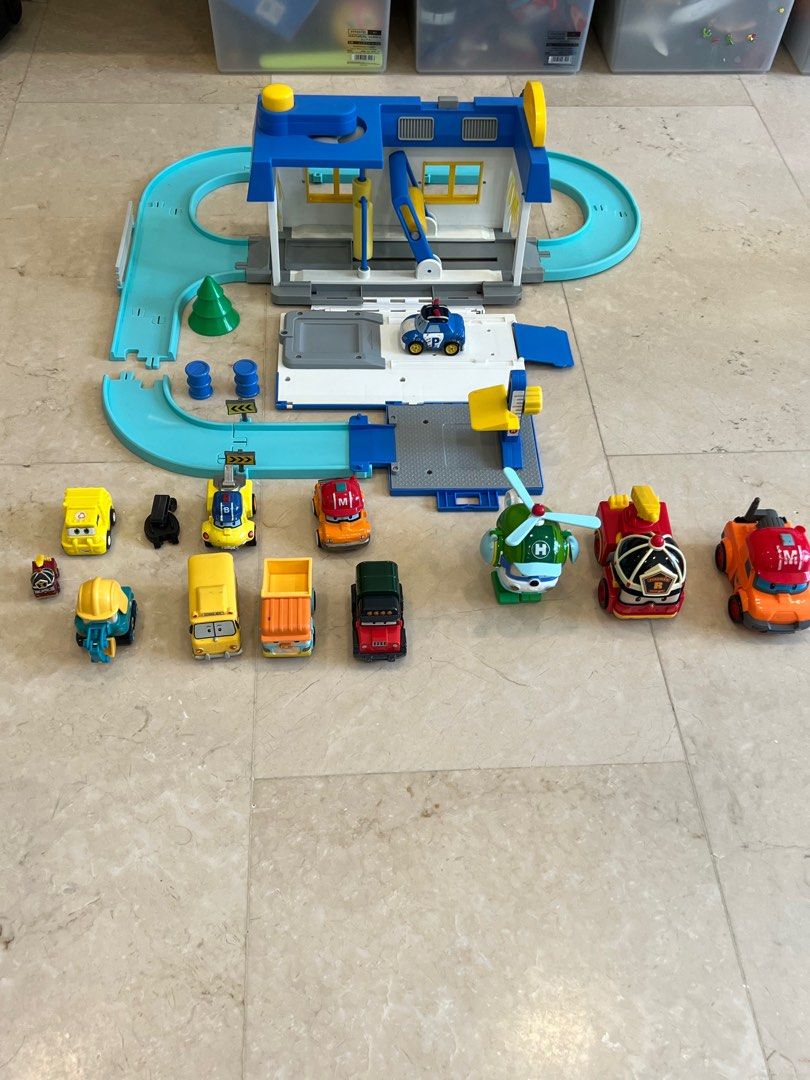 Robocar poli misc set. All included., Hobbies & Toys, Toys & Games on Carousell