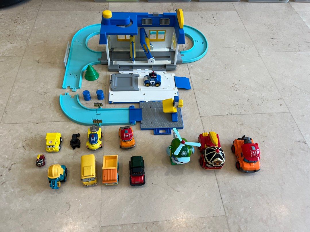 Robocar poli misc set. All included., Hobbies & Toys, Toys & Games on Carousell