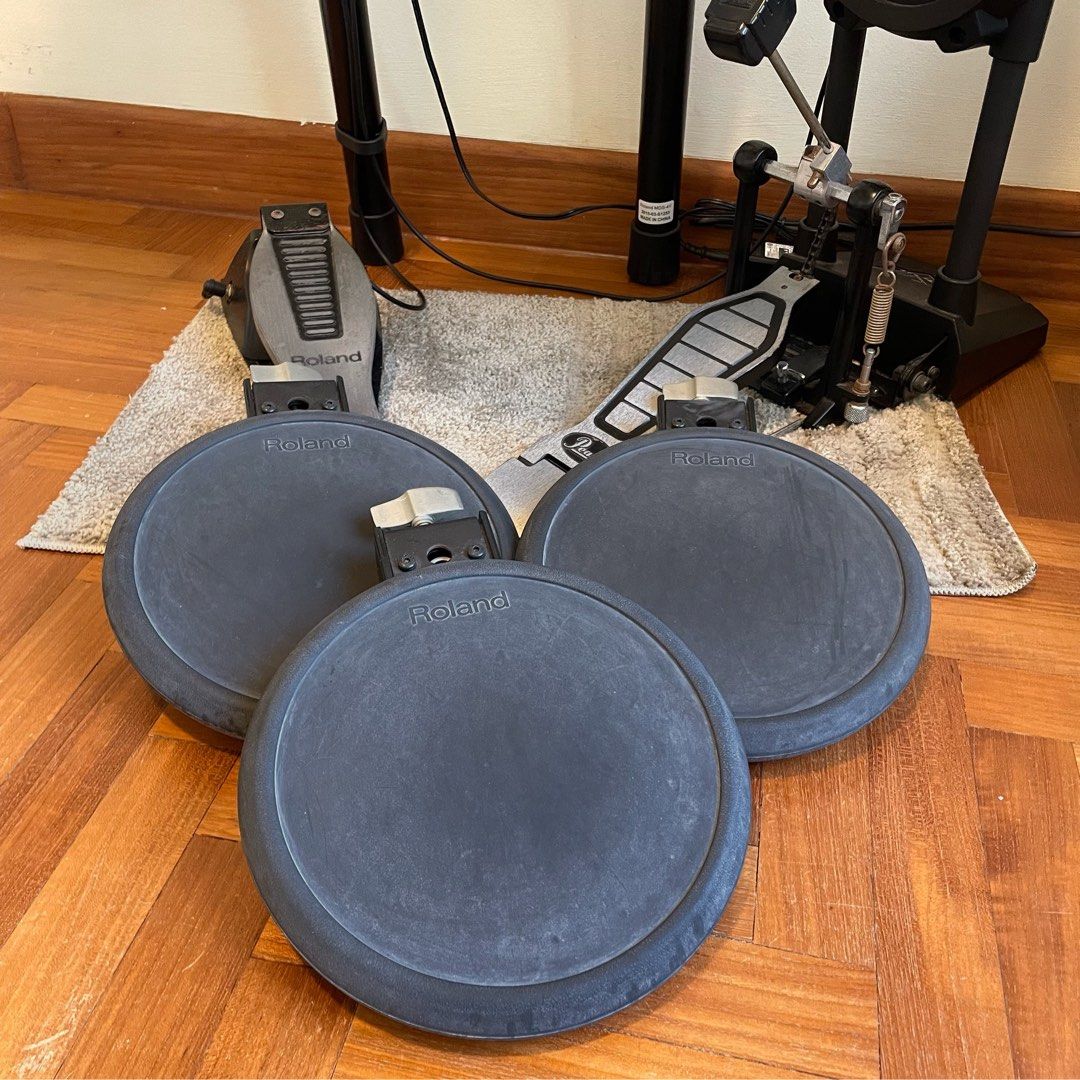 Roland PD-8A Toms Electric Drum pads, Hobbies & Toys, Music & Media ...