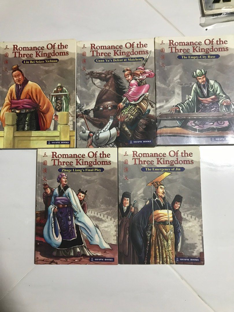 Romance of the three kingdoms - 10 series, Hobbies & Toys, Books ...