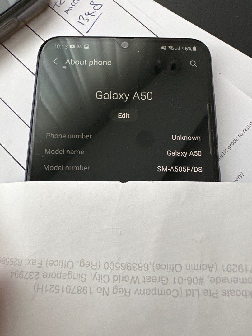 Samsung A50 (Black), Mobile Phones & Gadgets, Mobile Phones, Android ...