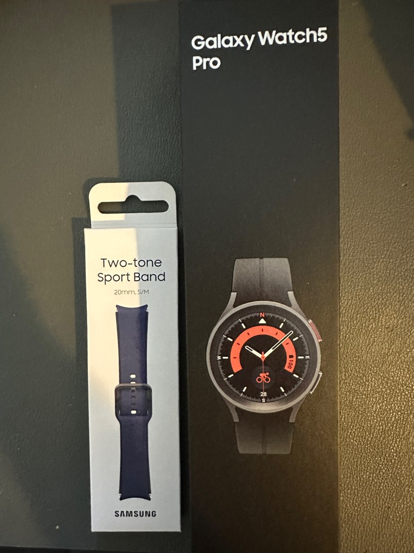 Samsung galaxy watch 5 pro Titanium black, Mobile Phones & Gadgets ...