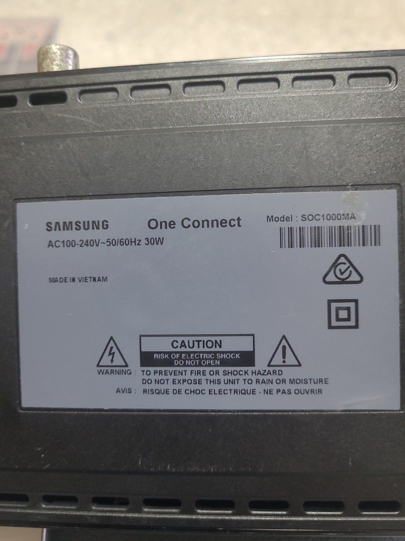 Samsung One Connect box, TV & Home Appliances, TV & Entertainment, TV ...