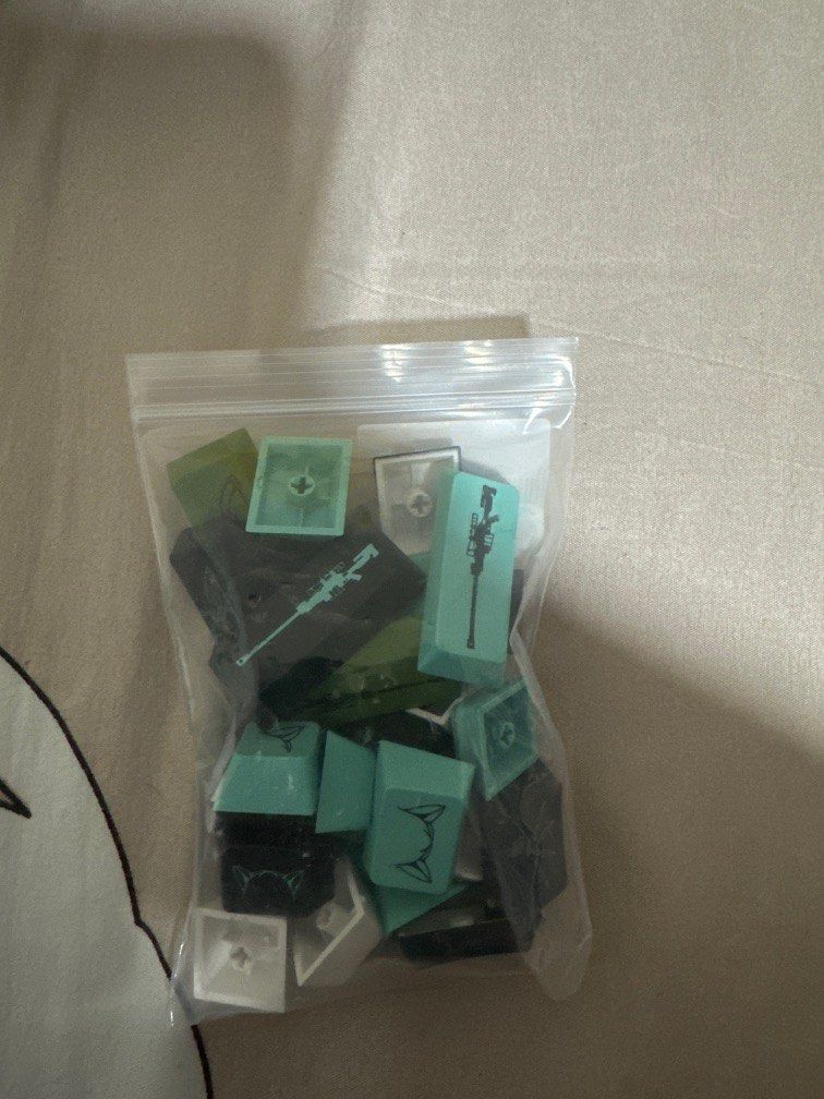 SAO Sinon Keycap set novelty, Computers & Tech, Parts & Accessories ...