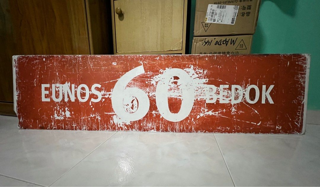 SBS Transit Destination Sign, Hobbies & Toys, Memorabilia ...