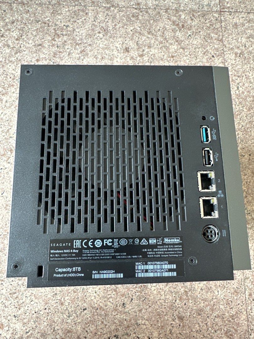 Seagate WSS Windows NAS 4-Bay, Computers & Tech, Office & Business ...