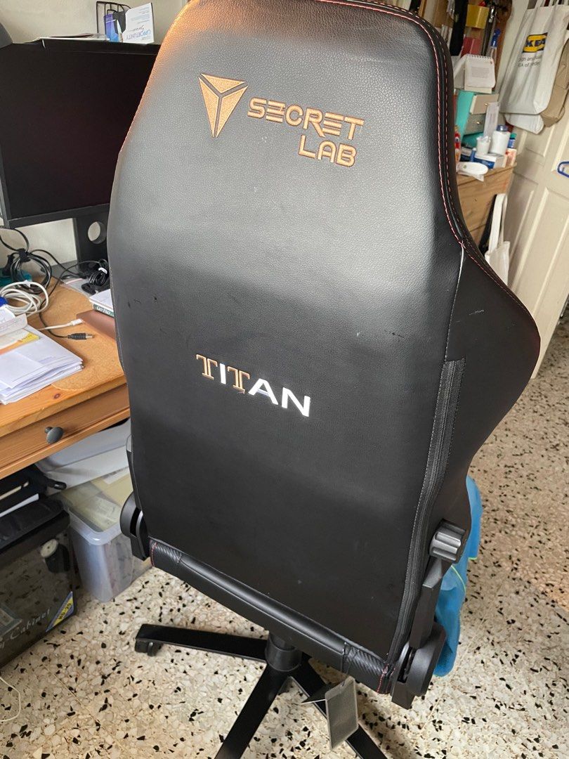 SECRET LAB Gaming Chair - TITAN Stealth, Furniture & Home Living ...