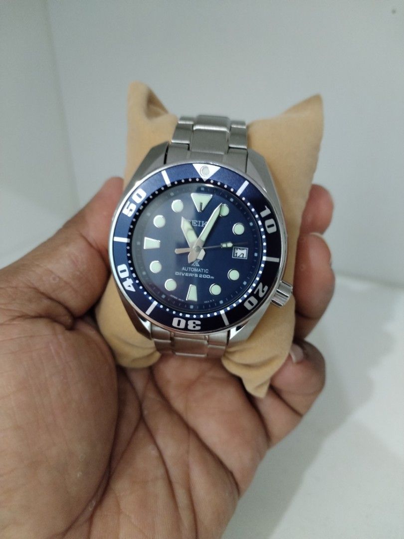 Seiko Diver Blue Dial 200m, Men's Fashion, Watches & Accessories ...