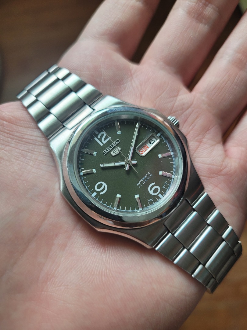 Seiko SNKK57 "Nautilus", Men's Fashion, Watches & Accessories, Watches ...