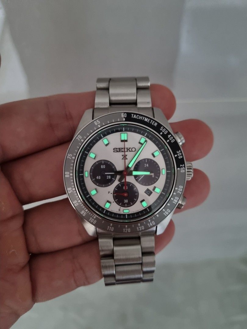 Seiko SSC911 Prospex Speedtimer 41.4mm, Luxury, Watches on Carousell