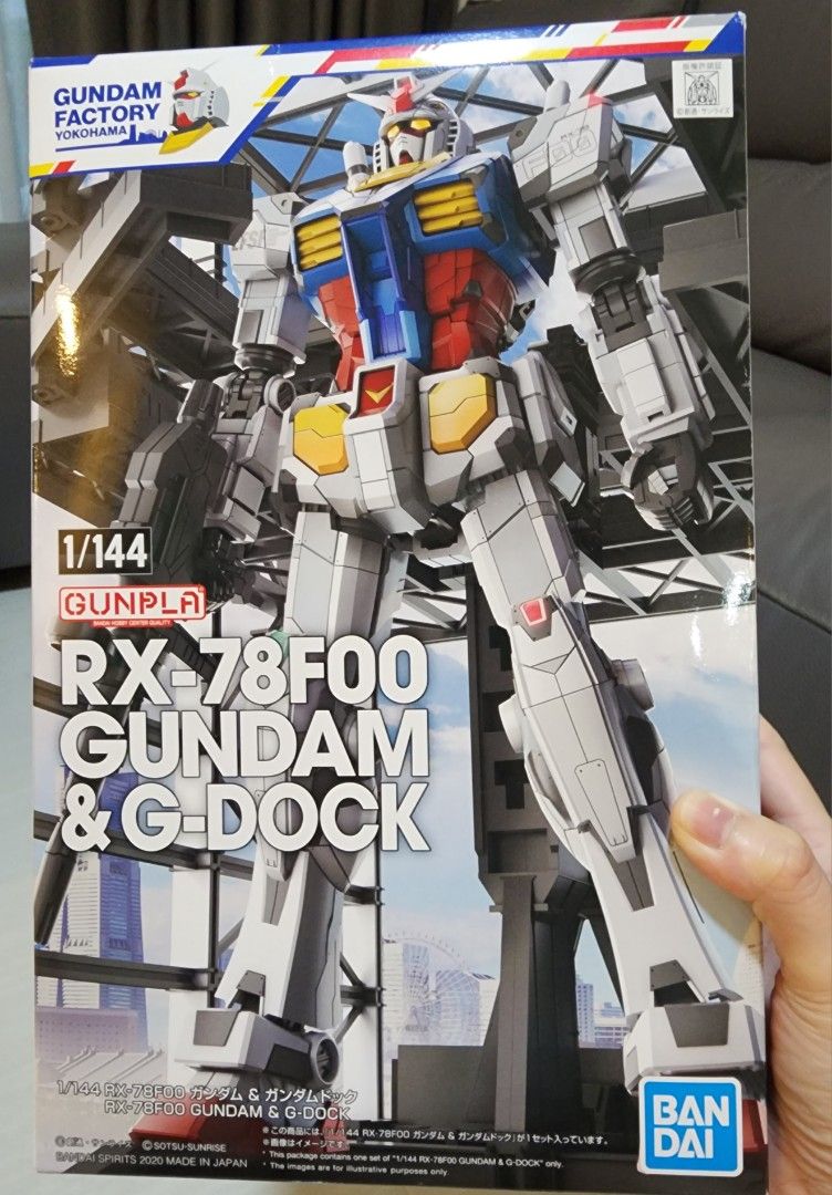 Sell empty Gundam box from Yohohama Factory, Japan, Hobbies & Toys ...