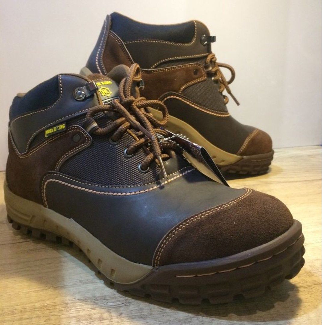 SEPATU SAFETY BOOTS NORTH KING, Fesyen Pria, Sepatu , Sepatu Boot di Carousell