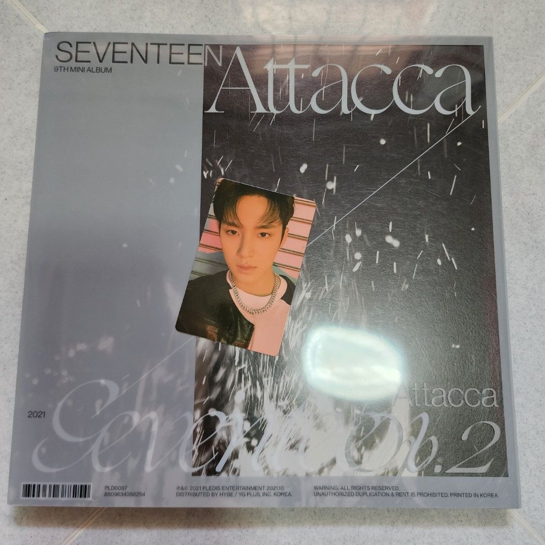Seventeen SVT Attacca Album Set, Hobbies & Toys, Memorabilia ...
