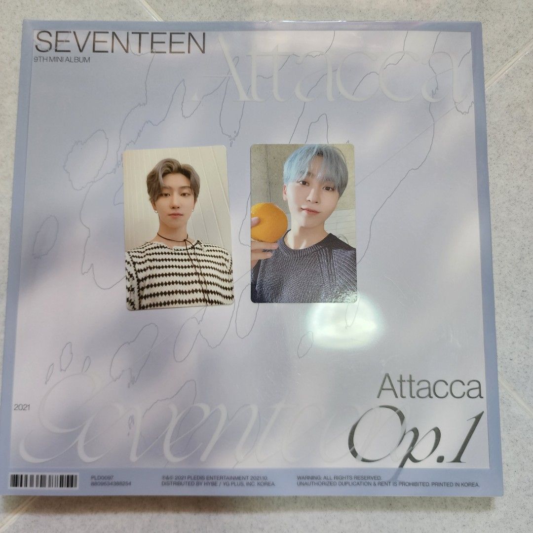 Seventeen SVT Attacca Album Set, Hobbies & Toys, Memorabilia ...
