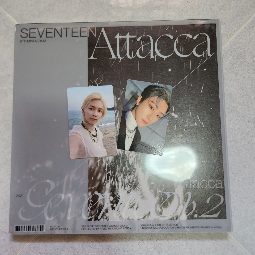 Seventeen SVT Attacca Album Set, Hobbies & Toys, Memorabilia ...
