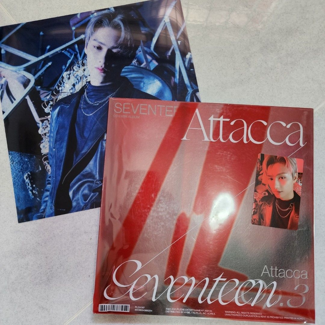 Seventeen SVT Attacca Album Set, Hobbies & Toys, Memorabilia ...