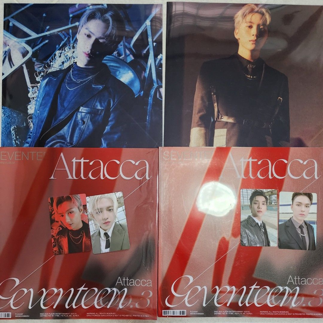 Seventeen SVT Attacca Album Set, Hobbies & Toys, Memorabilia ...