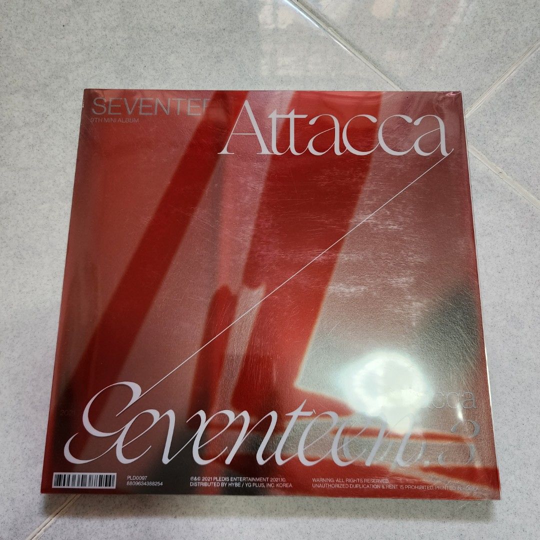 Seventeen SVT Attacca Unsealed Albums, Hobbies & Toys, Memorabilia ...
