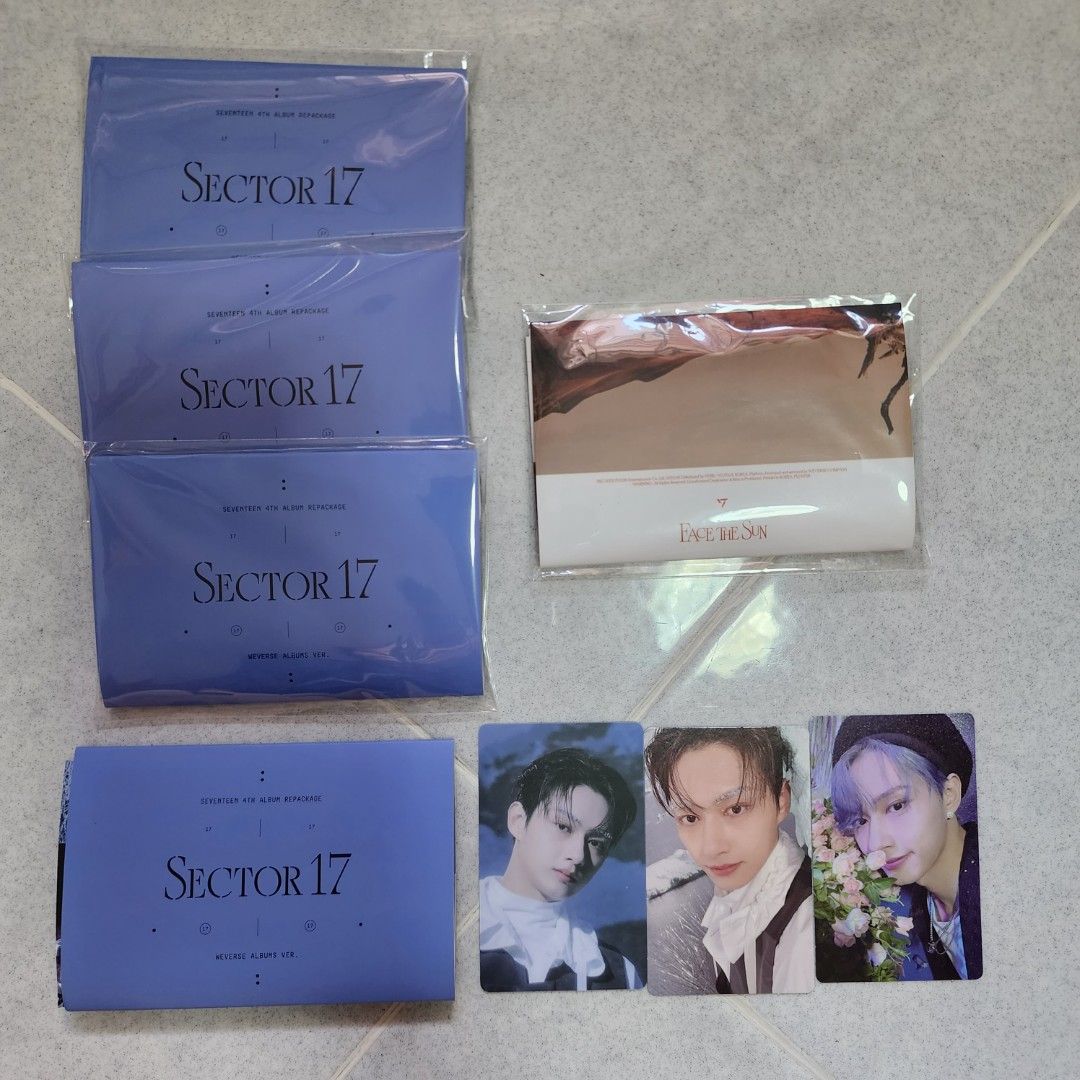 Seventeen Svt Weverse Album - Face The Sun & Sector 17, Hobbies & Toys, Memorabilia ...
