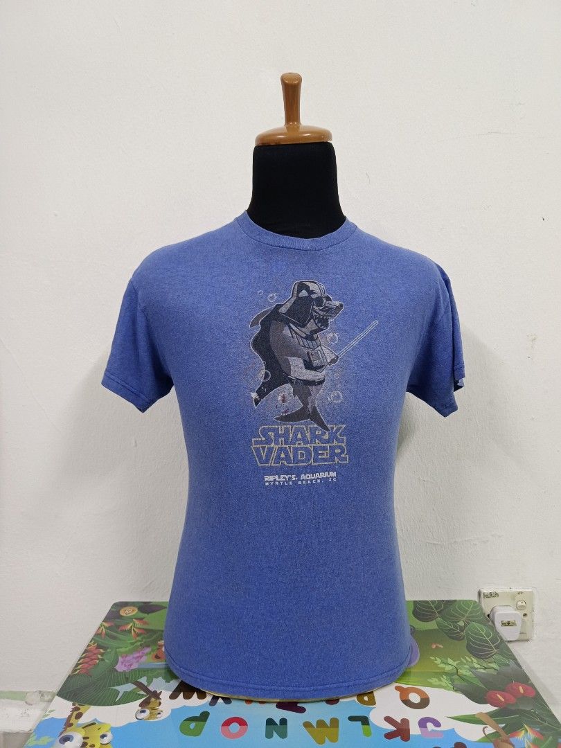 SHARK VADER, Men's Fashion, Tops & Sets, Tshirts & Polo Shirts on Carousell