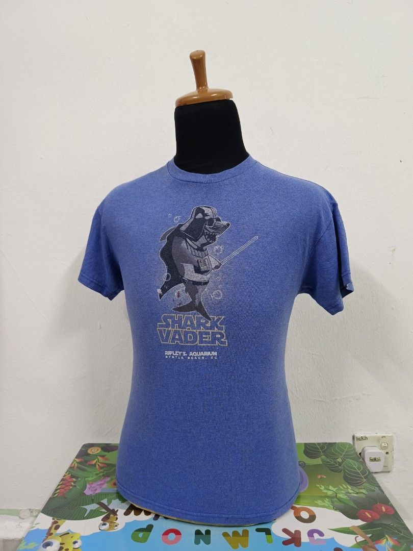 SHARK VADER, Men's Fashion, Tops & Sets, Tshirts & Polo Shirts on Carousell