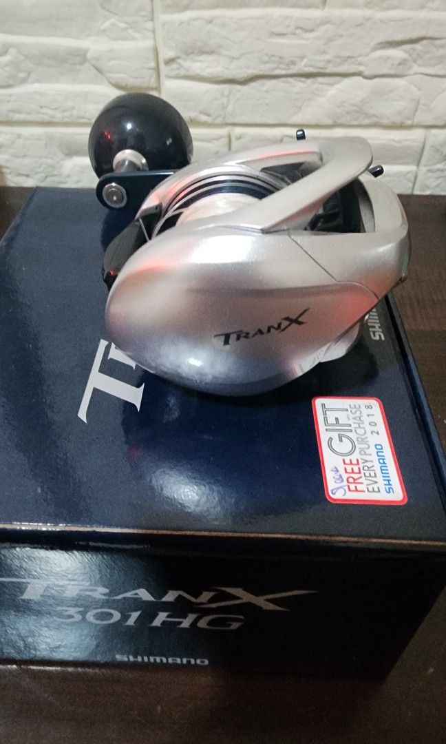 Shiman tranx 301hg, Sports Equipment, Fishing on Carousell