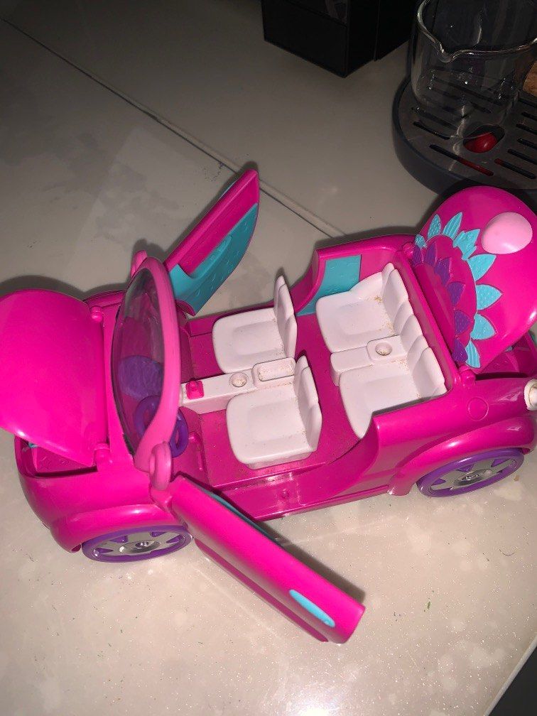 shopkins toy car for mini figurines can fit lps toy size, Hobbies ...