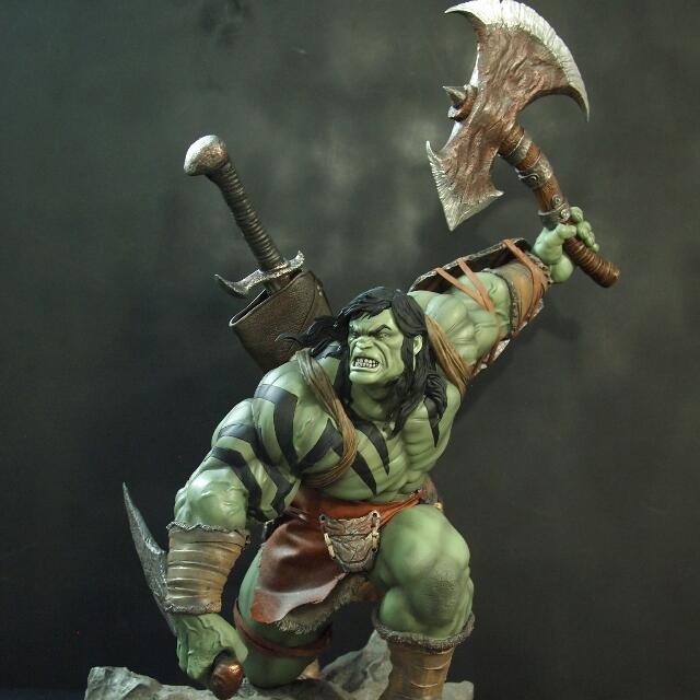Sideshow Skaar (Son Of Hulk) Premium Format Exclusive, Hobbies & Toys ...