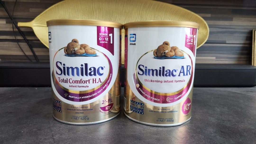 Similac AR Stage 1 (0-12 mths old), Babies & Kids, Nursing & Feeding ...