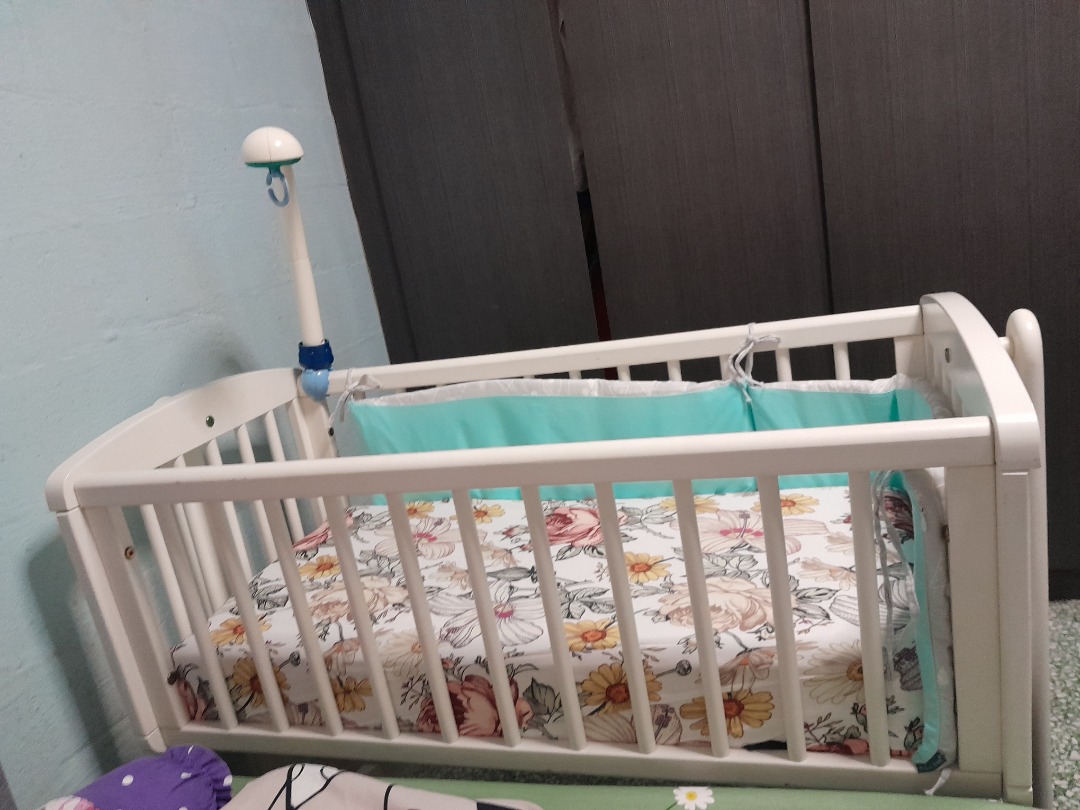 Small baby cot to bless, Babies & Kids, Baby Nursery & Kids Furniture ...