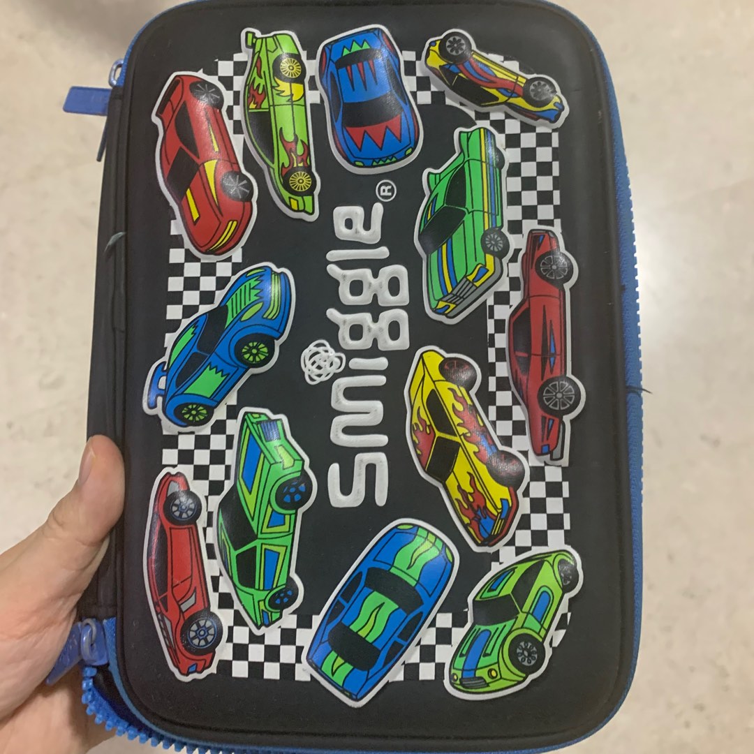 Smiggle Hardtop Pencil Case Cars, Hobbies & Toys, Stationery & Craft ...