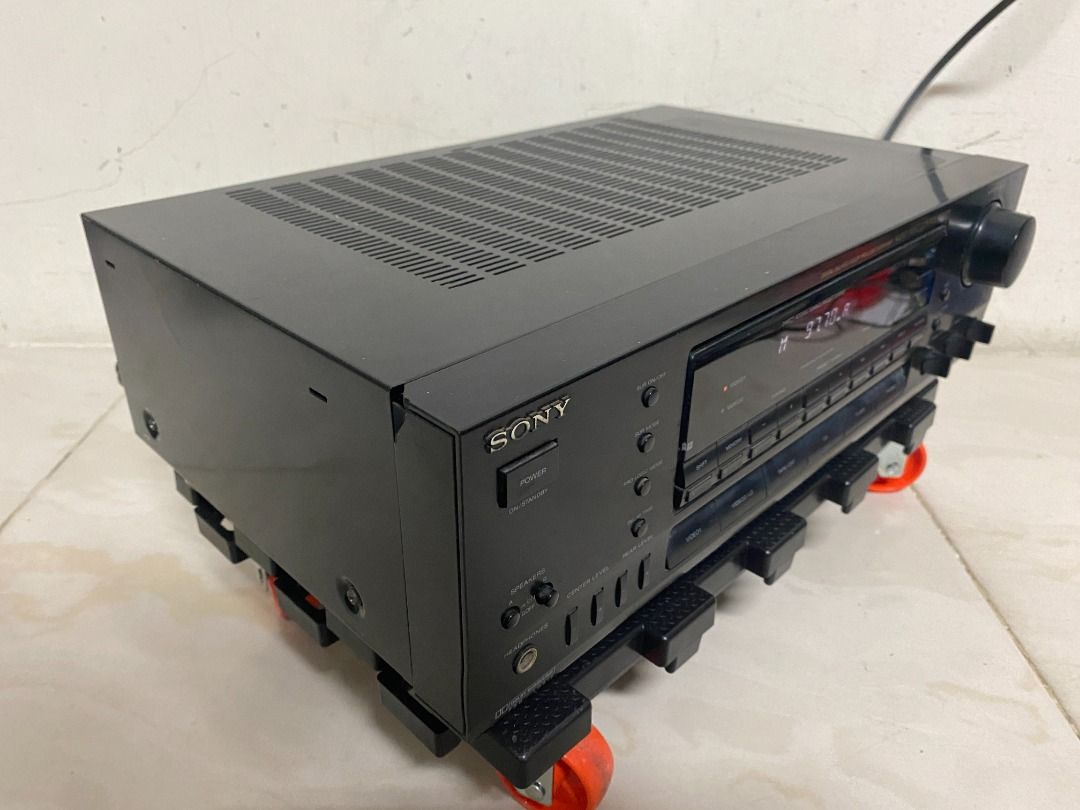 SONY STR D611 收音劇院 5.1 環繞擴大機 綜合擴大機 可接黑膠~, 耳機及錄音音訊設備, 音樂播放裝置 MP3及CD 播放器在旋轉拍賣